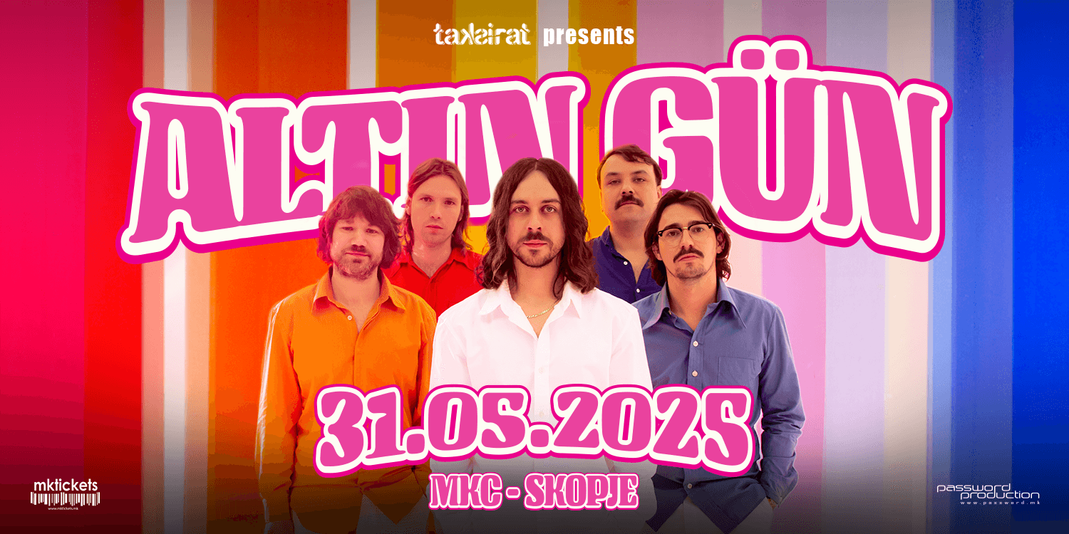 Taksirat presents: psy-pop disco sensation Altın Gün! - Password